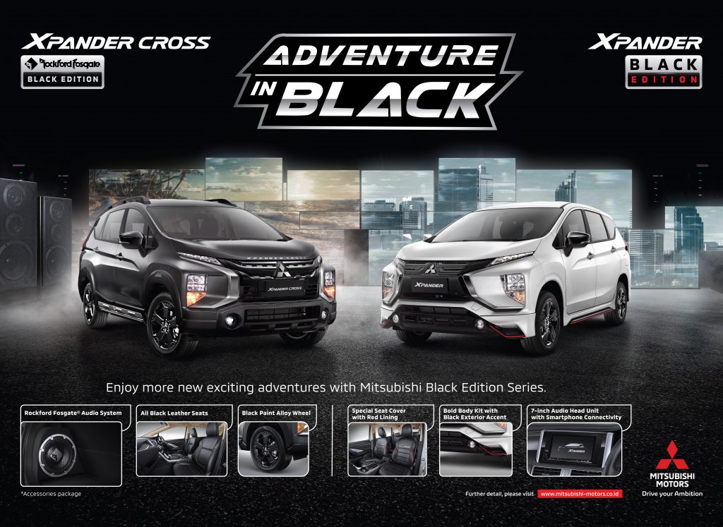 New Xpander Black Edition & Xpander Cross RF Black Edition - Bumen ...